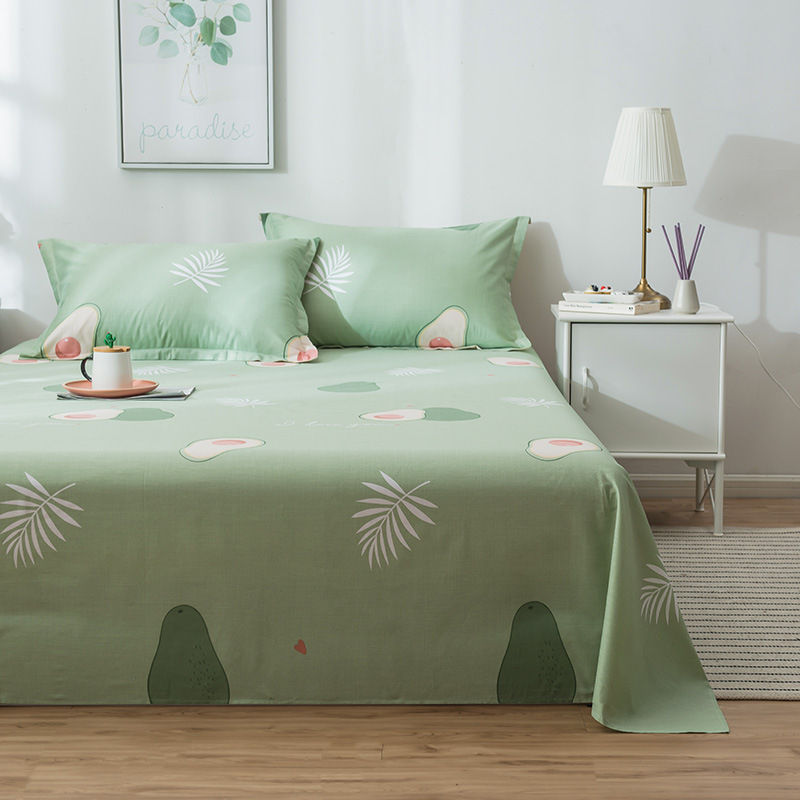 What are the different types of bed linens?